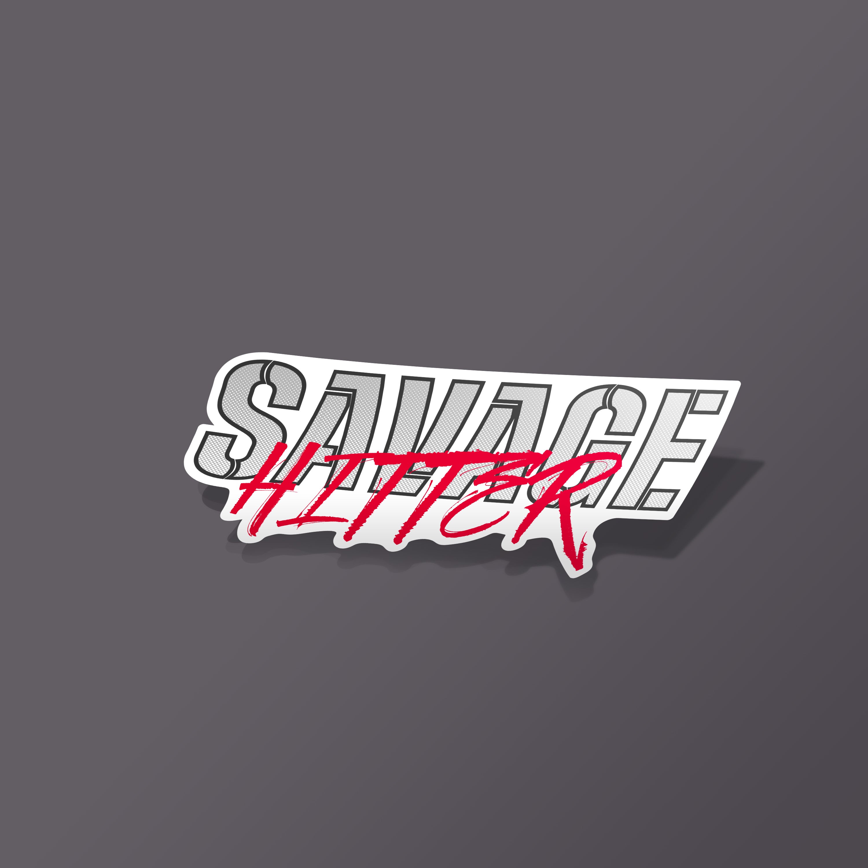 Savage Hitter - Sticker– Pipe Hitters Union