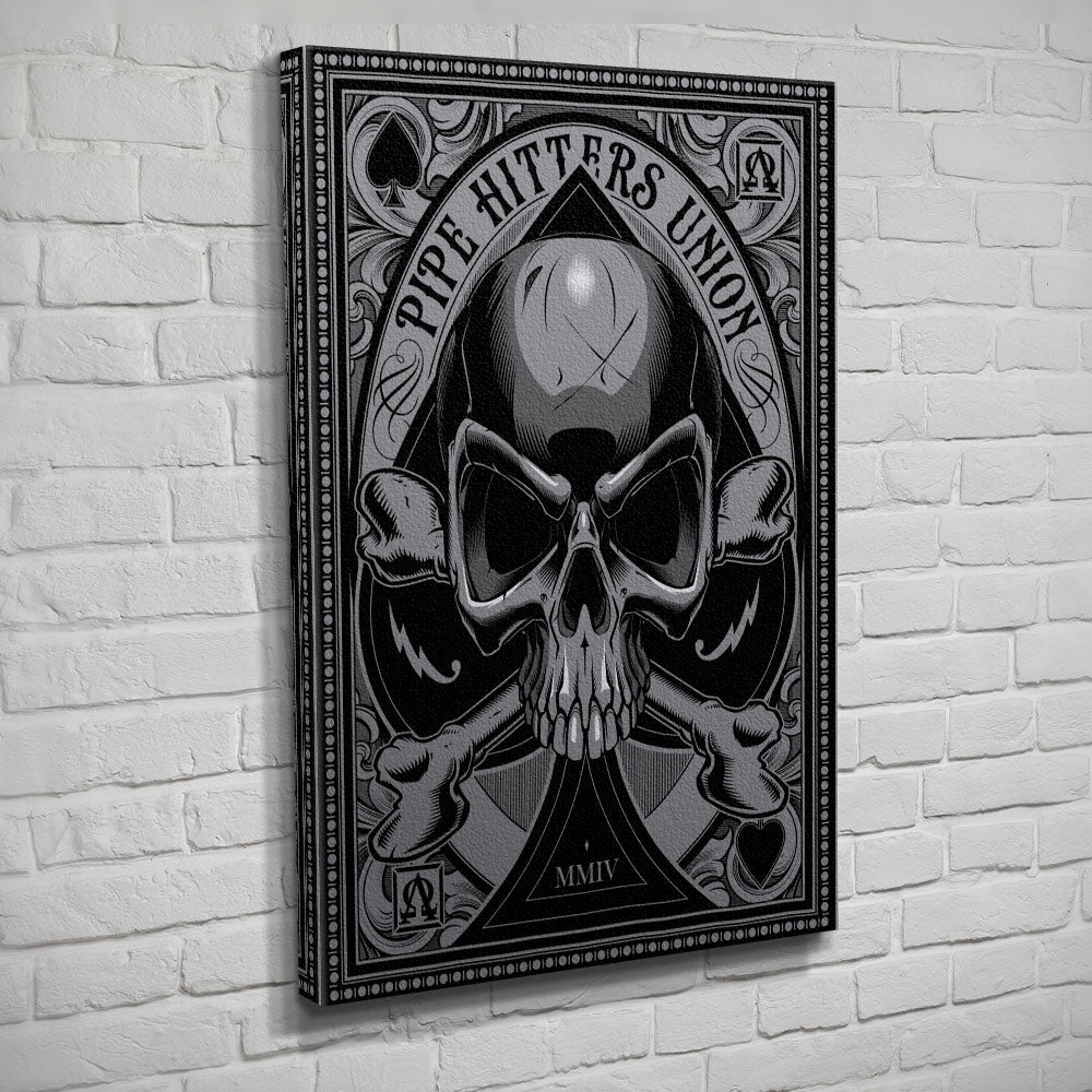 Death Card - Ace - Canvas– Pipe Hitters Union