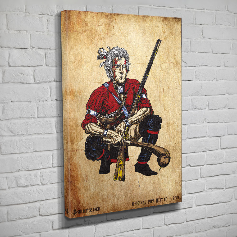 Original Pipe Hitter - Andrew Jackson - Canvas– Pipe Hitters Union